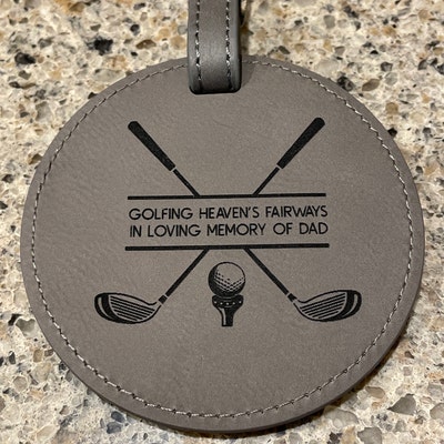 Golf Bag Tag Personalized Golf Gifts for Men or Woman - Etsy