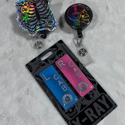 MRI Safe Badge Reel Mri Tech Badge Holder radiology Badge Reel MRI MRI ...