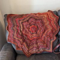 6-day Supernova Blanket - Crochet Pattern by Betty Mcknit - Etsy Canada