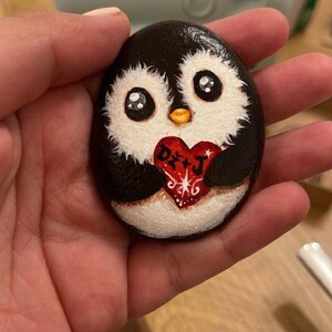 Handmade Painted Pebble Fox Pocket Hug Fox Totem Unique Gift - Etsy