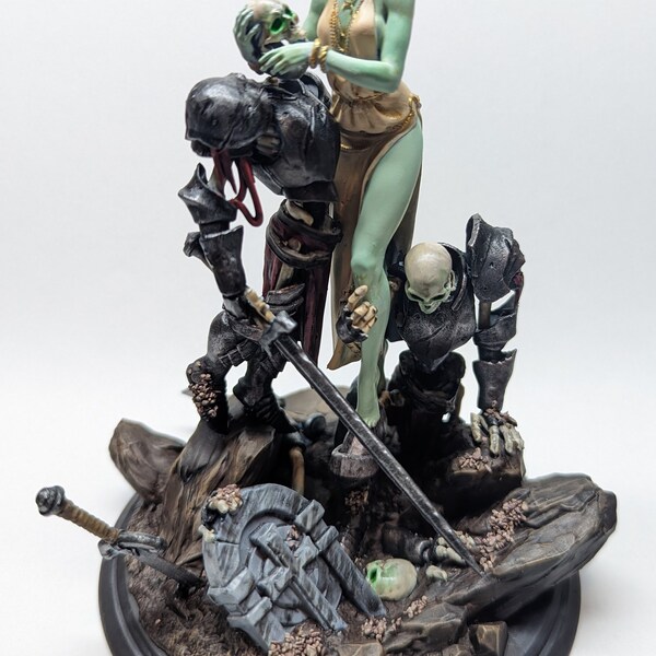 Necromancer Diorama - Dnd Miniatures - Role Playing Game - Tabletop ...