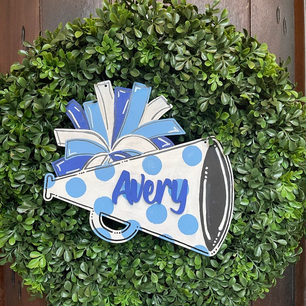 UNFINISHED Megaphone / Blank Cheer Megaphone /cheer Pompoms ...