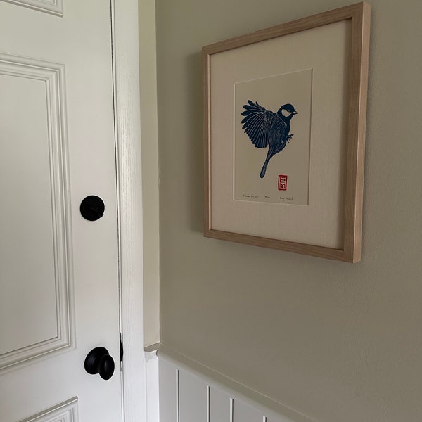 Linocut Ink Octopus Original Art Print, Limited Edition, Zoological ...