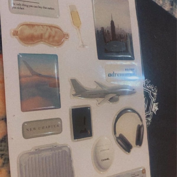 Chic Stickers, Epoxy Assorted Stickers for Laptops, Phones, Books and ...