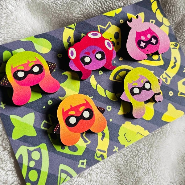 Splatoon Hotlantis AGT Agent 3 4 8 Octavio Mr Grizz Lil Buddy Smallfry ...