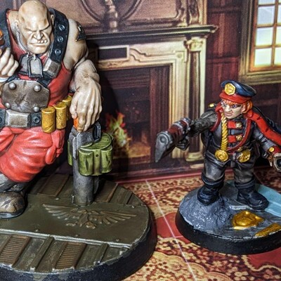 FEMALE DWARF CAPTAIN Sci-fi: Shadowrun, Cyberpunk, Resin Miniature 28mm ...