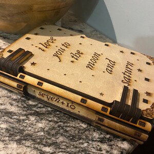 Spell Book. 3mm 1/8inch. Laser Cut Files SVG PDF CDR | Etsy