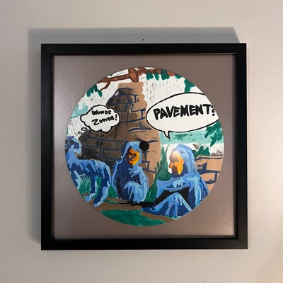 Duster Stratosphere Hand-painted Album Cover on Vinyl Record - Etsy