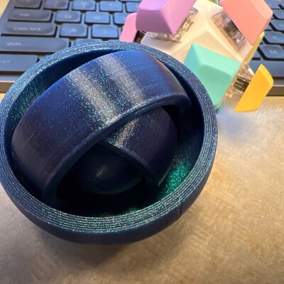 Galaxy Gyroscope Fidget Fidget Spinner Toy, Finger Toy Hand Fidget ...