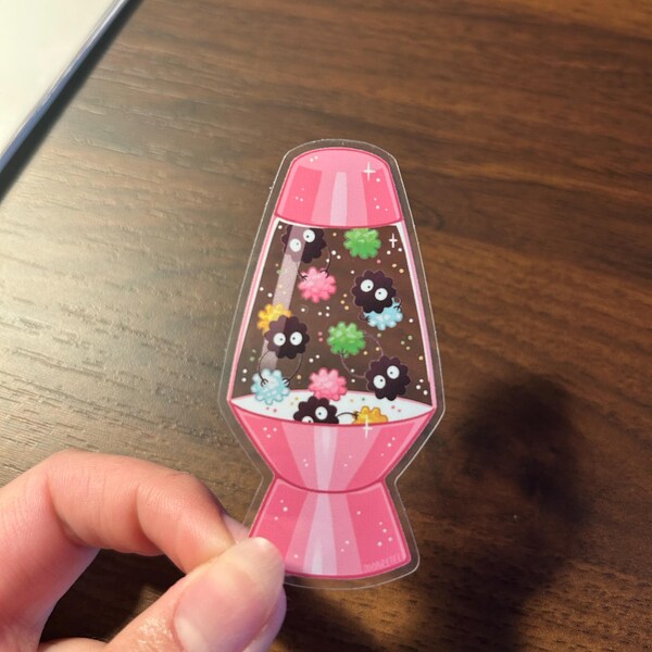 Lava Lamp Stickers Series 6 - Pink Blob Lava Lamps - Transparent ...