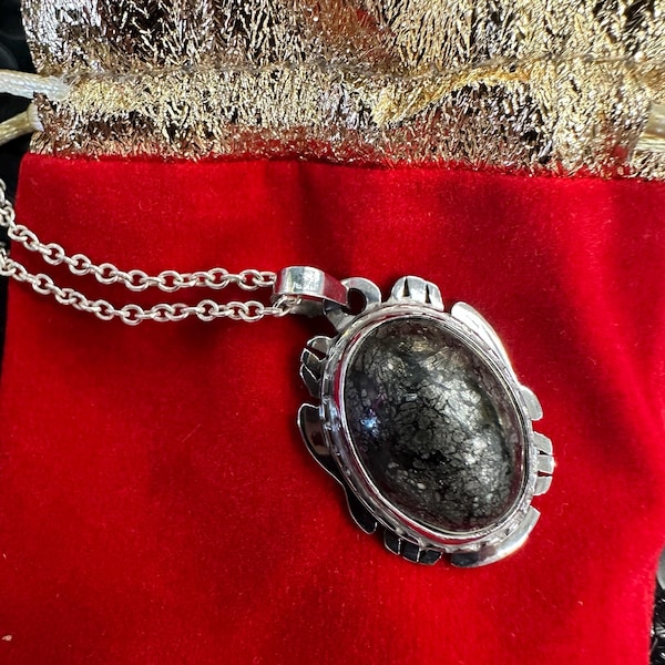 Powerful Lightning Stone Pendant Amulet - Batu Petir for Protection ...