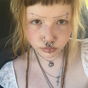 Tiny Honeycomb Flat Back Labret Piercing Minimalist Ear Cartilage Helix ...