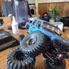Kyosho Mini Z 4x4 Jeep Body Armor Rack With KC Lightbar and Side Ladder ...