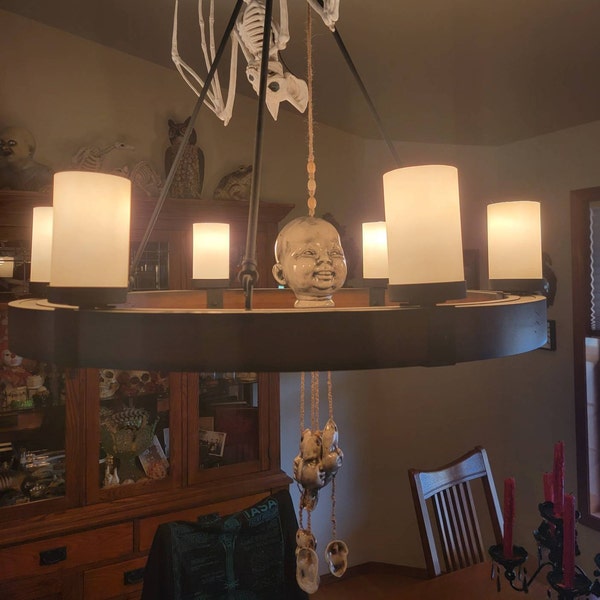 Handmade Creepy Doll Head Chimes - Etsy