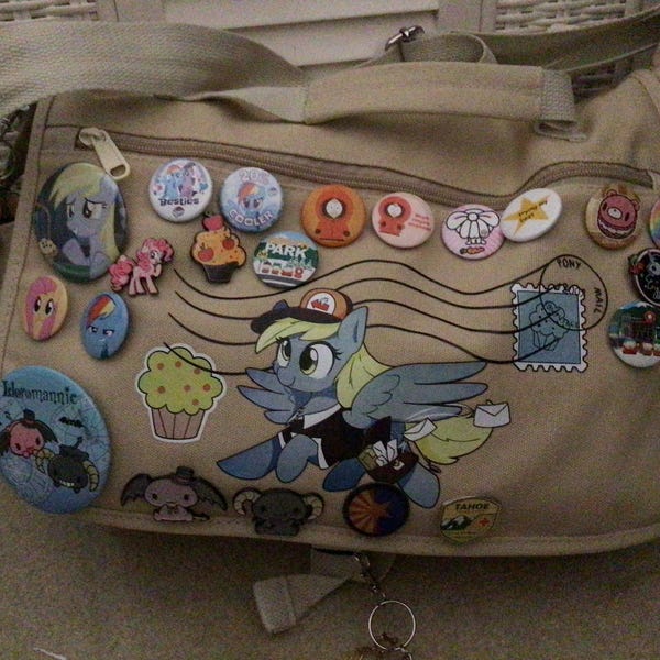 Grade B Derpy Messenger Bag - Etsy
