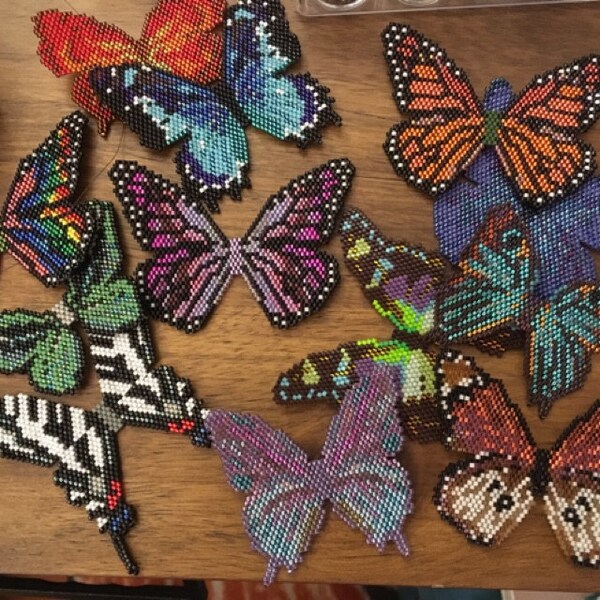 Bead Kit for Luna Moth Includes Pattern/tutorial - Etsy