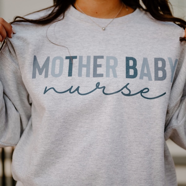 Neuro Trauma Intensive Care Unit Nurse Crewneck Sweatshirt, Neuro ...