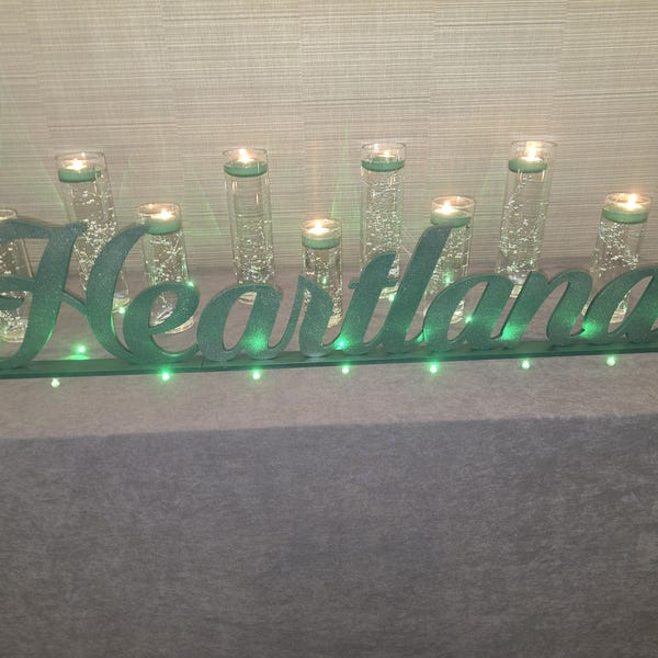 Self Standing Custom Signs Tabletop Wood Sign Home Decor Letters 4 to 8 ...