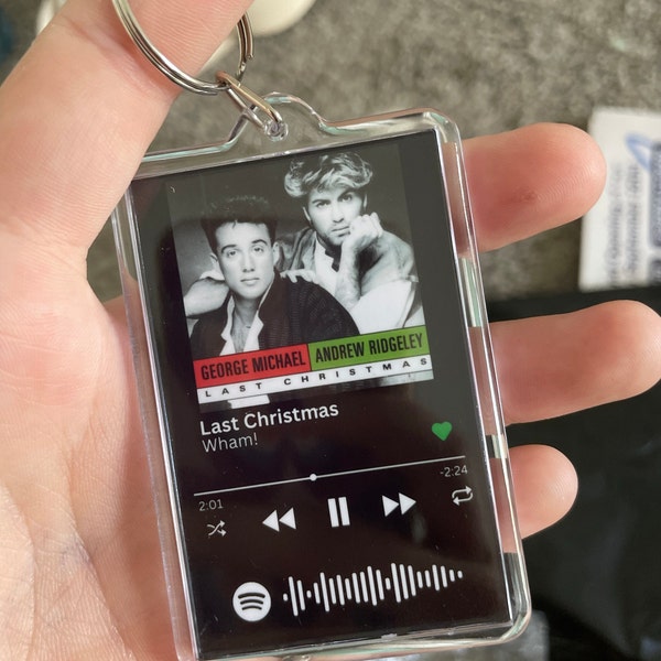 Custom Song Keychain, Spot on Keychain, Scannable, Keychain With Your ... Custom Song Keychain, Spot on Keychain, Scannable, Keychain With Your ...