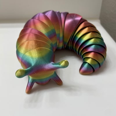 3D Printed Articulating Flexible Slug. the Articulated Slug is 3D ...