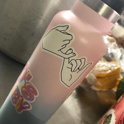 Pinky Promise Sticker MacBook Stickers Laptop Stickers Waterbottle ...
