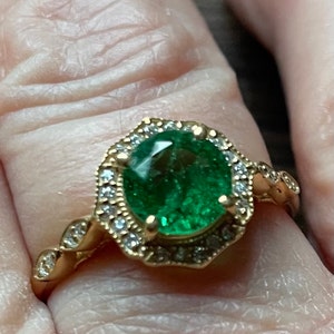 Moissanite Boodles Style Ring Moissanite Bubbles Wide Stacking Ring ...