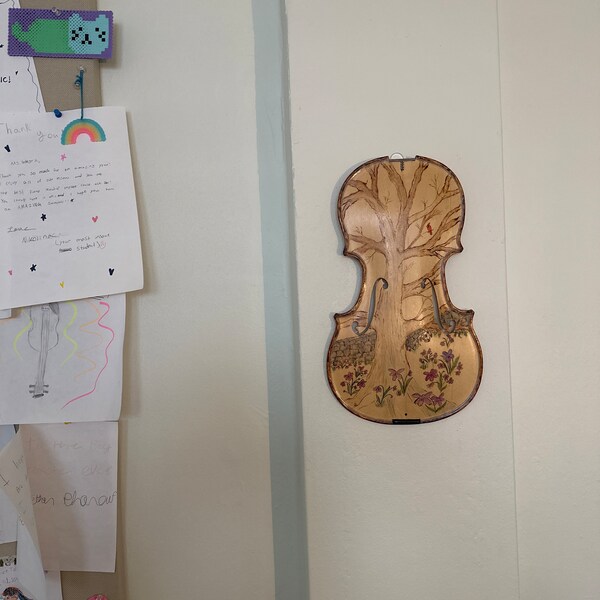 Handmade Violin/viola Scroll Sculpture - Etsy