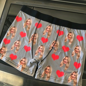 Custom Big Face Women's High-cut Briefs Personalized | Etsy