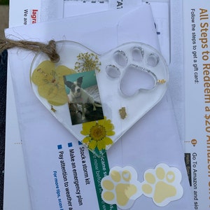 Personalized Heart-shaped Resin Photo Frame With String Lights - Etsy