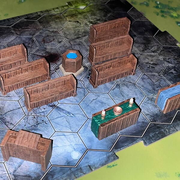 French Farmhouse Ruins Time Warp Wargaming Terrain Scatter D&D Dnd ...