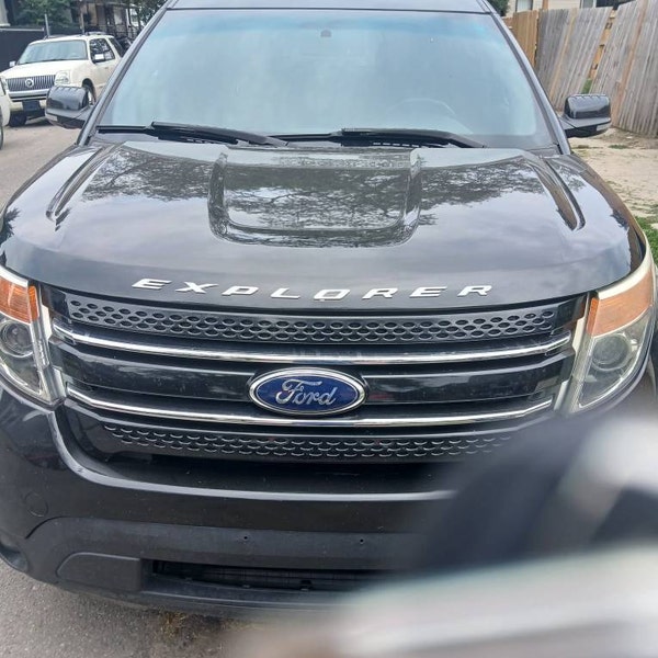 3D Front Hood Explorer Letters Decal Fit for 2011-2026 Explorer Model ...