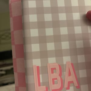 Flower Monogram Name Decal Sticker, Personalized Custom Name Vinyl ...