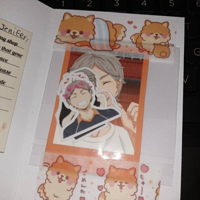 Haikyuu Tanaka/nishinoya Stickers - Etsy