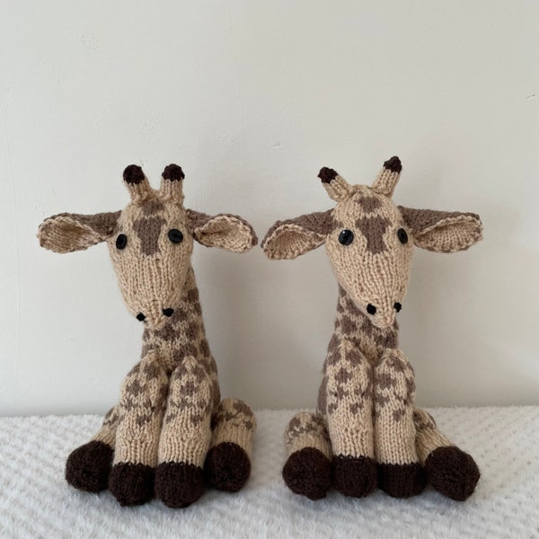 Knitted Tiny Fox Pattern, PDF Pattern, Knitting Pattern, DIY, Amigurumi, Knitted Fox, Stuffed ...