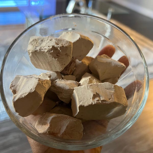 Edible Clay/ Kalaba / Marble Chalk /calabash Chalk / Calaba / Calabar ...