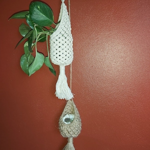 DIY MACRAME POD Pattern, Pdf Instructions Learn to Macrame, Air Plant ...
