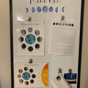 Moon Phases Study - Etsy