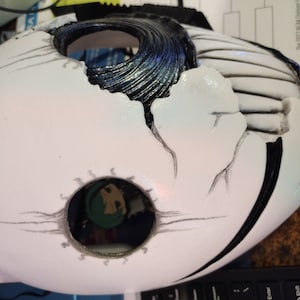 Smile Version 2: Resin Cast Mask - Etsy