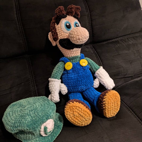 Crochet Pattern | Bro Super Plumber | PDF | Easy Amigurumi Baby Toy ...