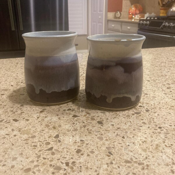 Ocean Blue Splash Pottery Pour Over: Elevate Your Coffee Game! - Etsy