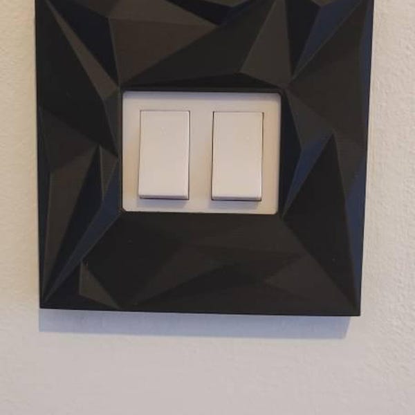 Light Switch Cover Surround Modern Switch | Single Double Light Switch ...