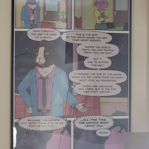 Bojack Horseman Poster Hockney Pool Vintage Art Painting Gift for Fans ...