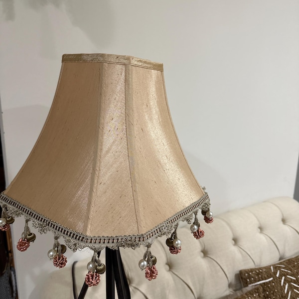 Luxury Embroidered 3-inch Trim | Perfect for Curtains, Cushions, and ...