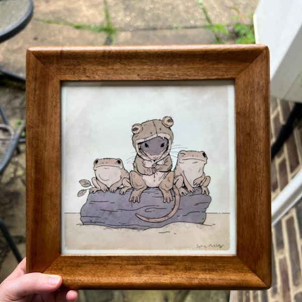 Rowdy Rats- Whimsical Art Print - Etsy