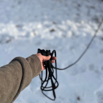 Yacht Rope Sport Mecate Reins W Poppers Use With Slobber Straps Snaffle ...