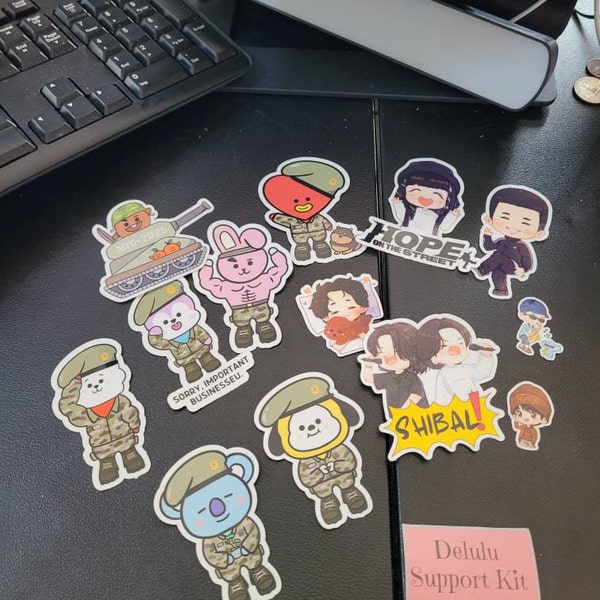 Yoongi El Capitxn Shibal DDAY Concert Vinyl Waterpoof Sticker | Suga ...