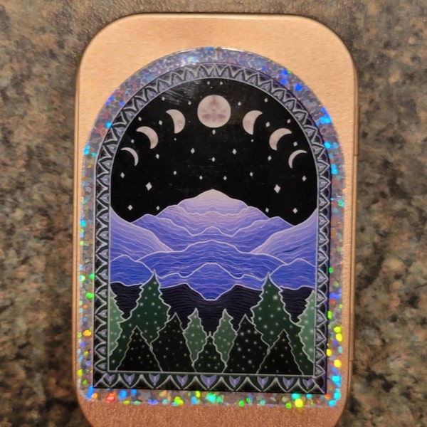 Beautiful Celestial Stars Holographic Sticker *waterproof and ...
