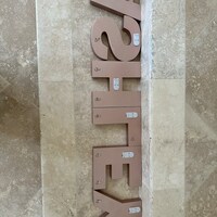 Ivory Wedding Decor Giant Ivory Letters Large Cream Name - Etsy