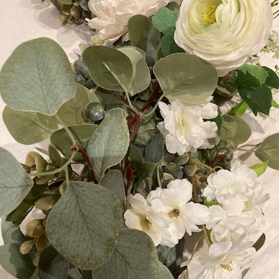 4 Ft Artificial Lush Mix Greenery Garland , Free Fast International ...