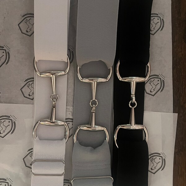 Military Green Elastic Horse Bit Belt (1.5”) - Etsy